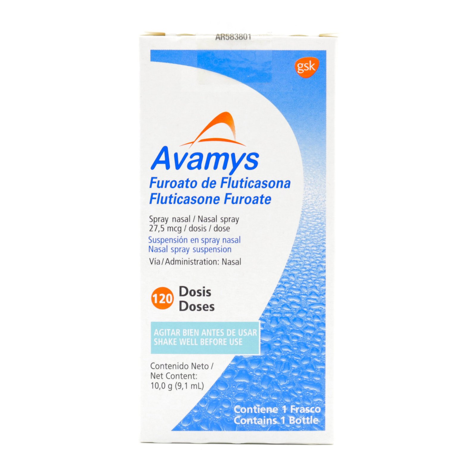 AVAMYS 27.5 MCG – SPRAY NASAL FCO X 120 DOSIS – Farmajunior