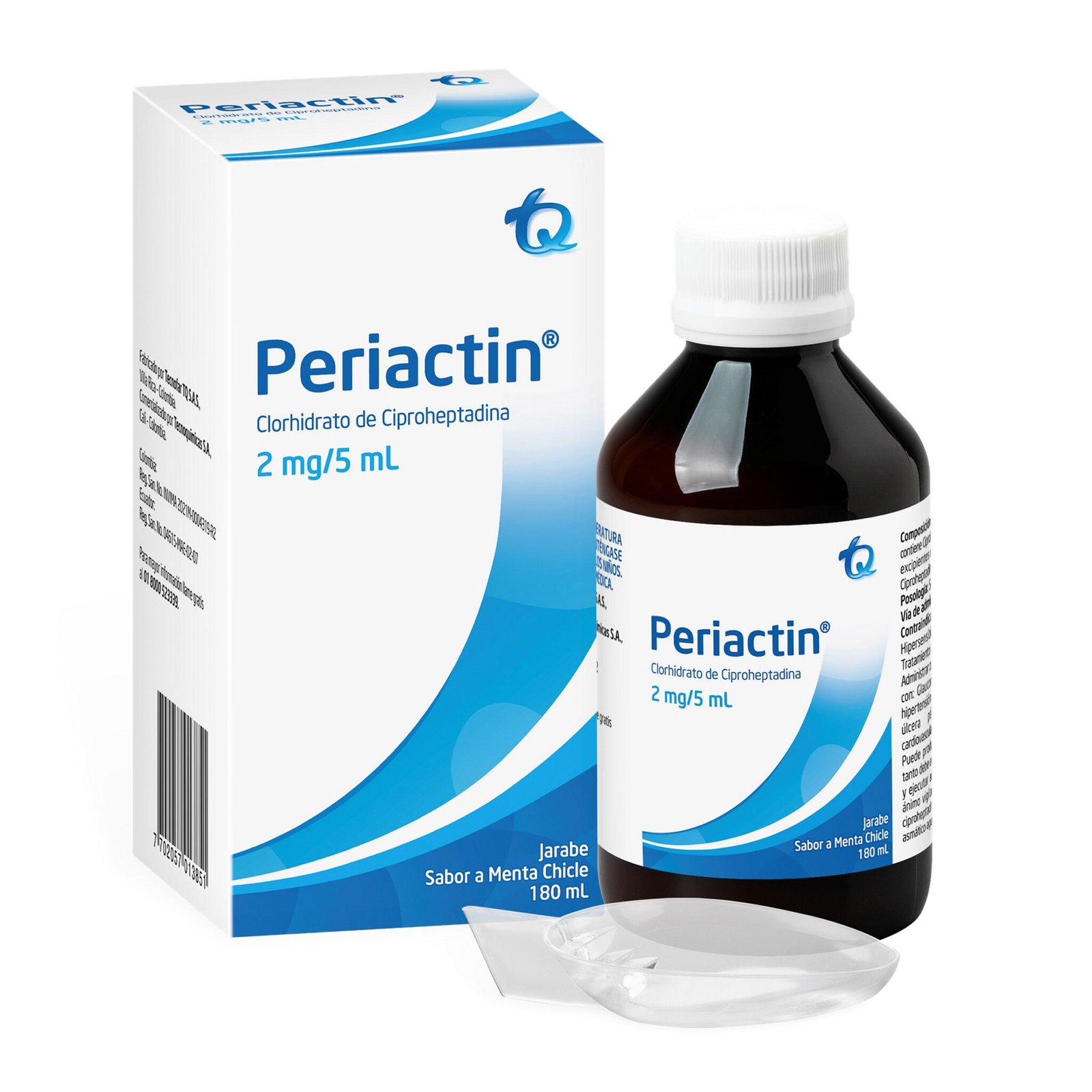 PERIACTIN 2MG/5ML- JARABE FCO X 180 ML – Farmajunior