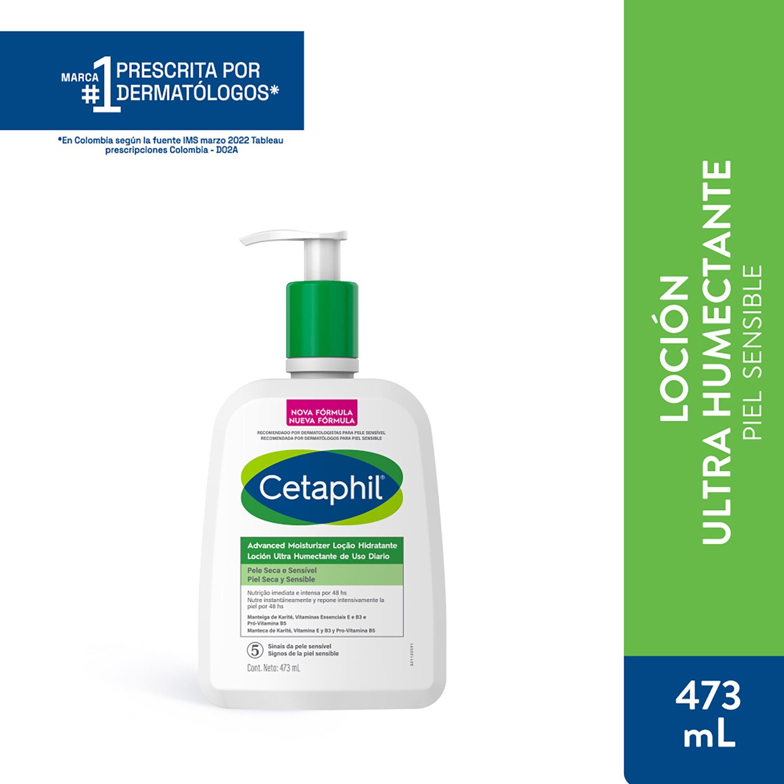 CETAPHIL -LOCION ULTRA HUMECTANTE FCO X 473 ML – Farmajunior