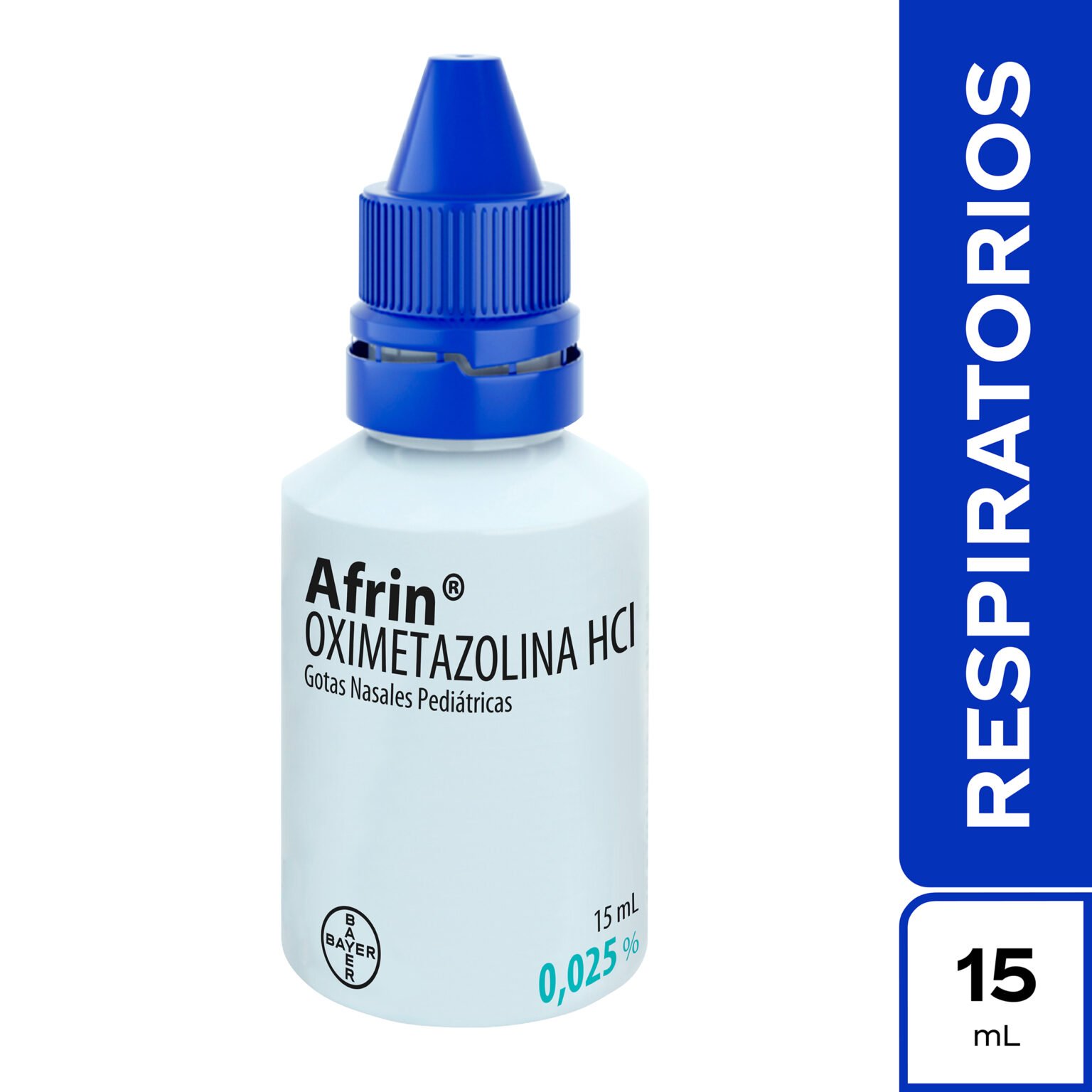 AFRIN 0.25 GOTAS SOL NASAL NIÑOS – OXIMETAZOLINA FCO X 15ML – Farmajunior