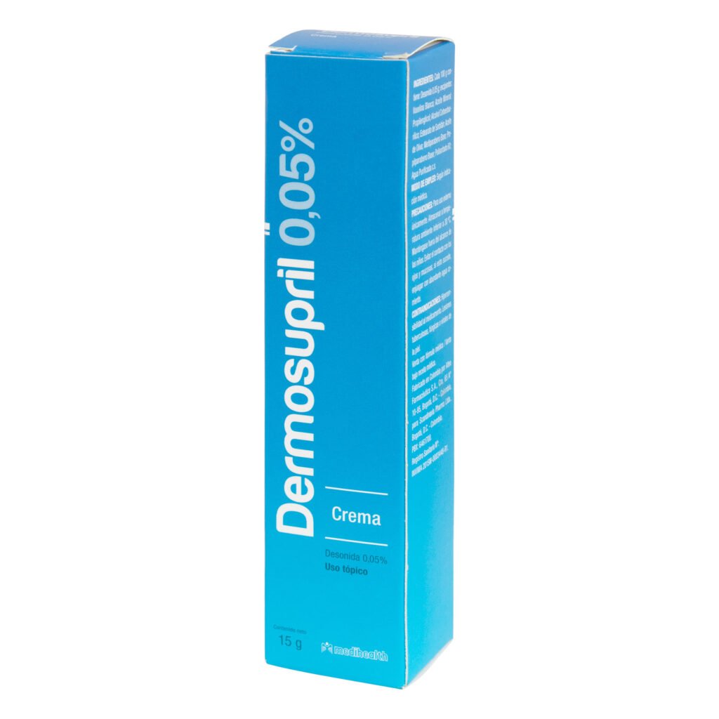 DERMOSUPRIL 0.05% CREMA – DESONIDA TUBO X 15GR – Farmajunior