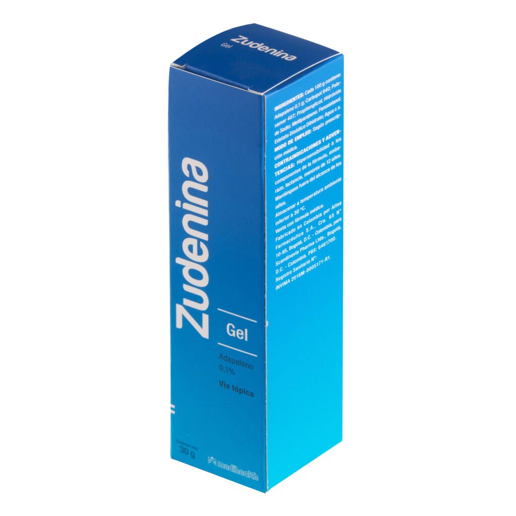 ZUDENINA GEL 0.1% TUBO X 30GR – Farmajunior