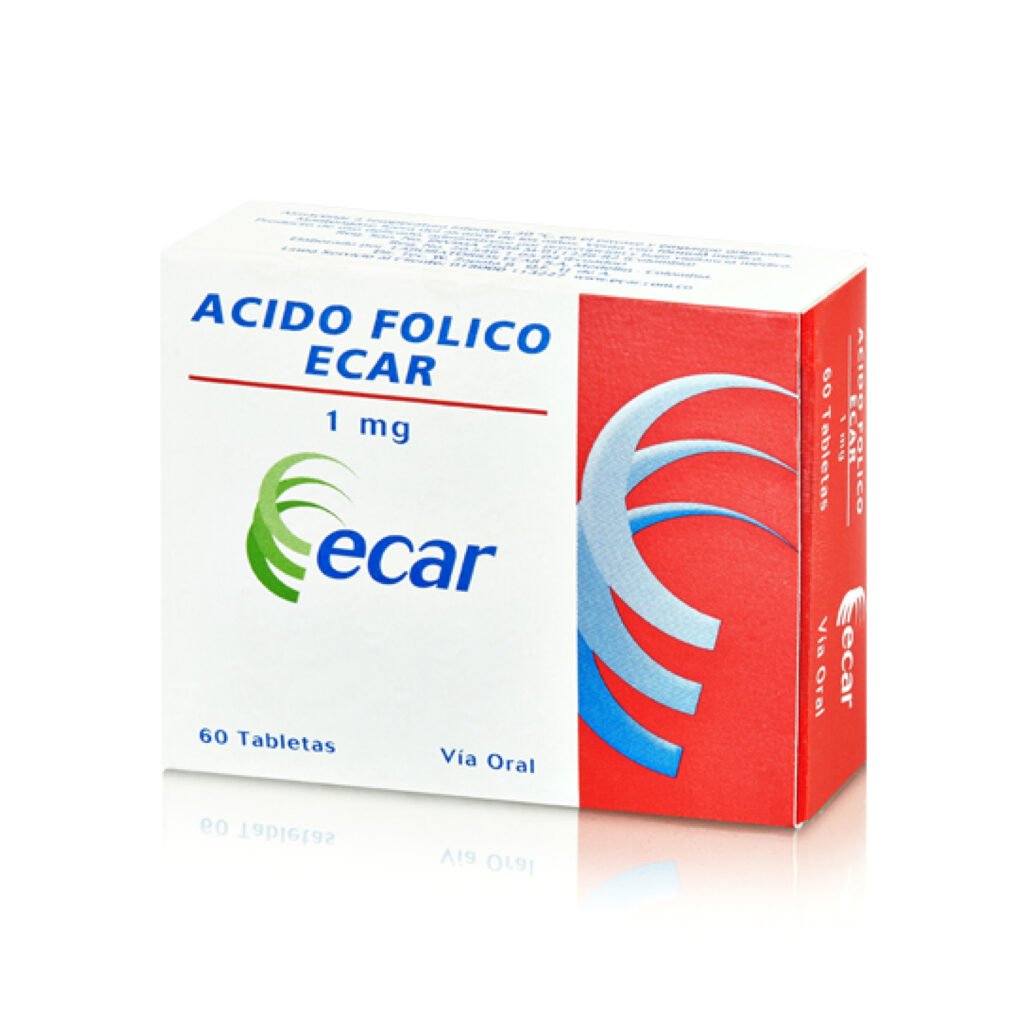 ACIDO FOLICO 1MG TABLETAS * BLISTER X 10UNDS – Farmajunior
