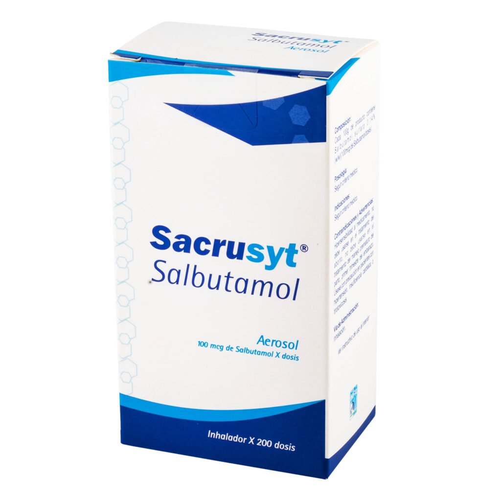 SACRUSYT INHALADOR 100MCG FCO X 200DOSISI MCG – Farmajunior