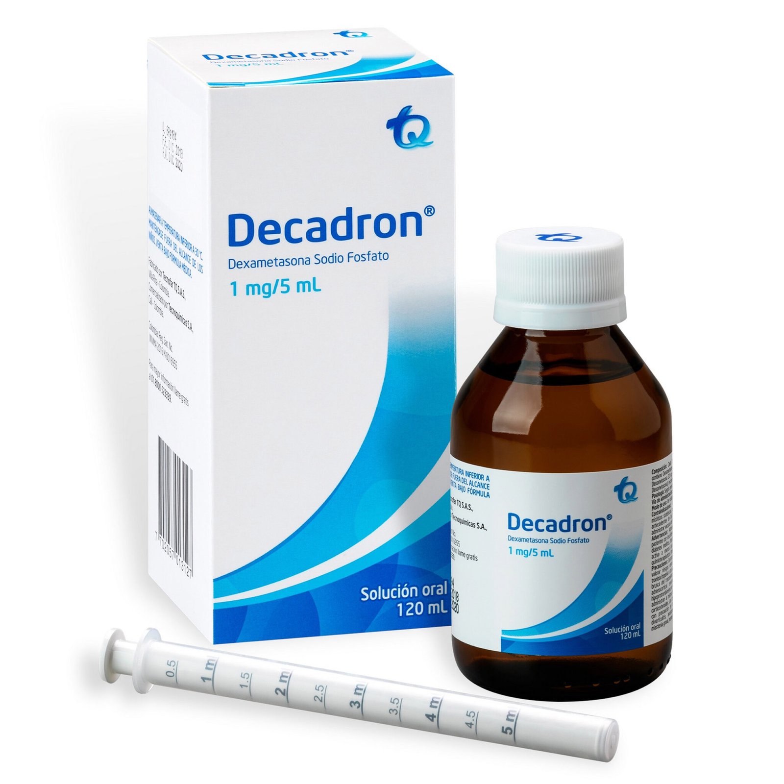 DECADRON 1MG/5ML SOLUCION – DEXAMETASONA FCO X 120ML – Farmajunior