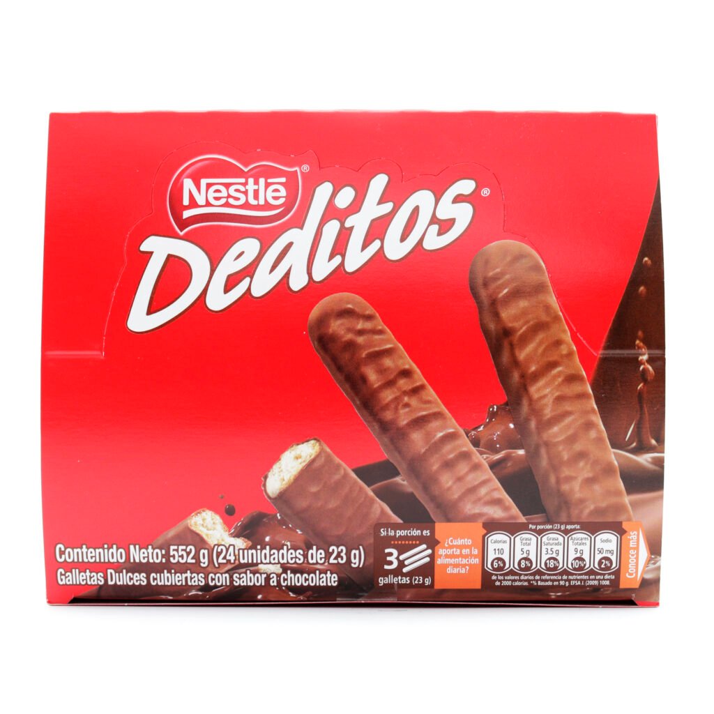 DEDITOS DE CHOCOLATE 23 GR * UNIDAD – Farmajunior