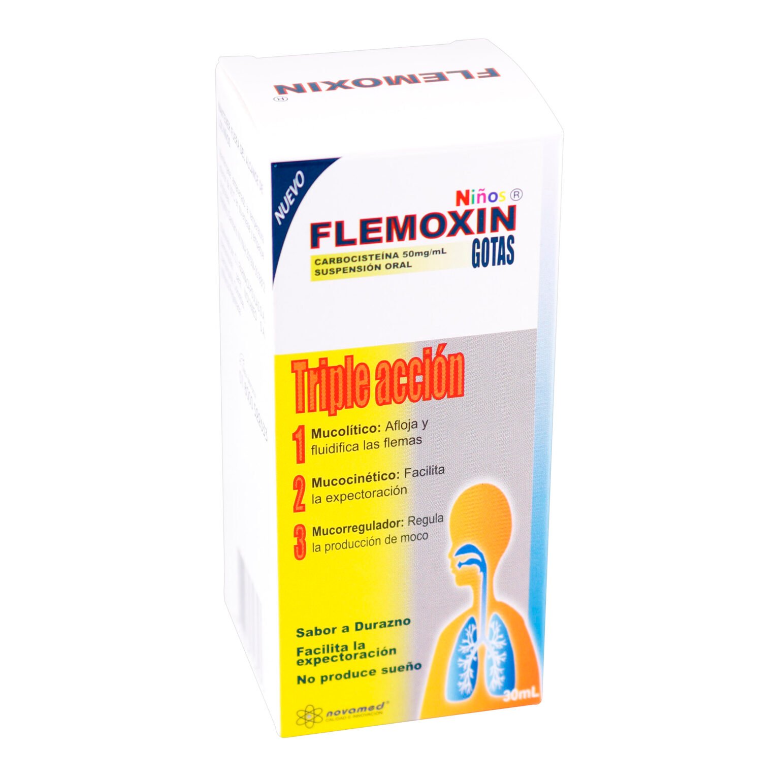 FLEMOXIN NIÑOS – SUSPENSION ORAL GOTAS FCO X 30 ML – Farmajunior