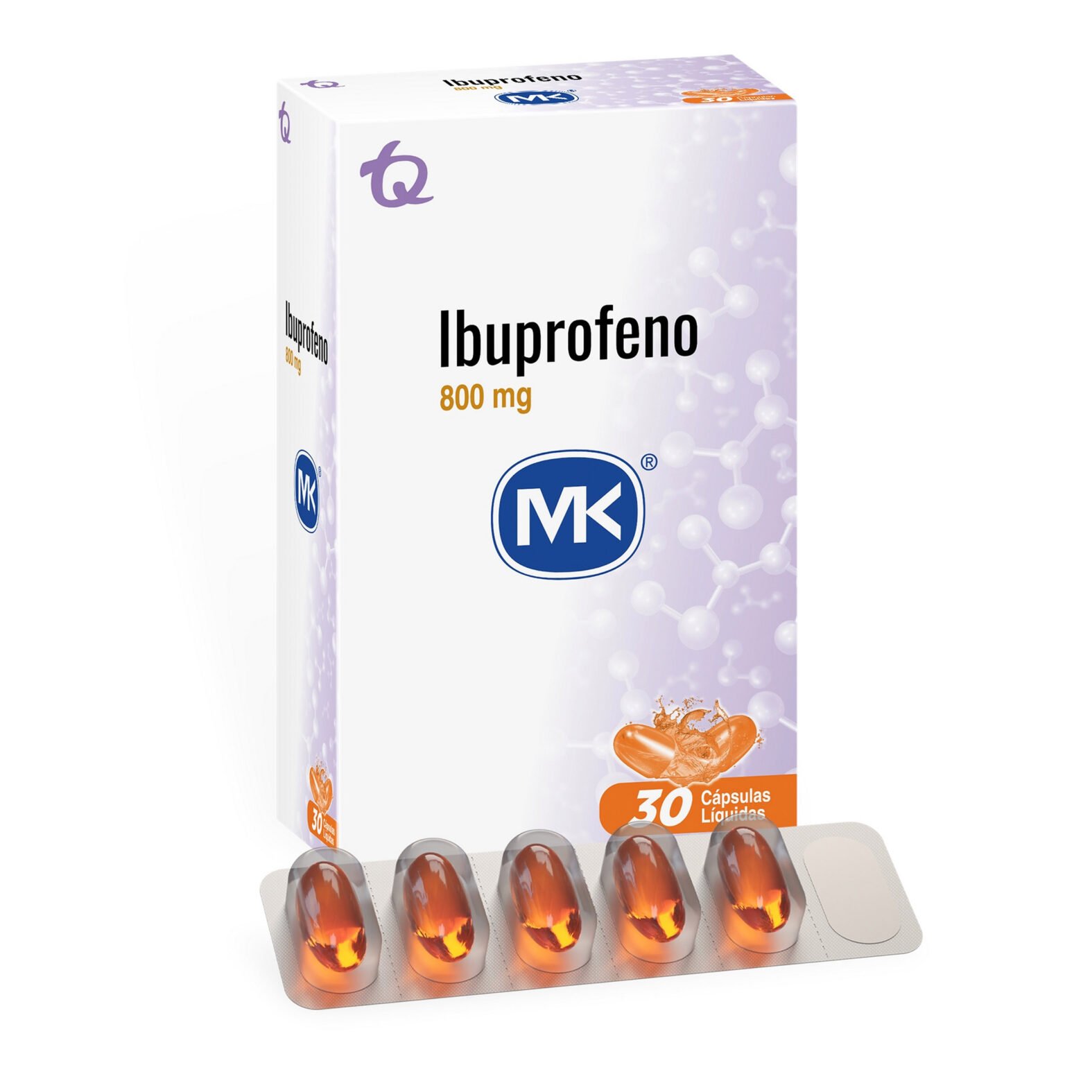 IBUPROFENO 800MG – CAPSULA BLANDA * UNIDAD – Farmajunior