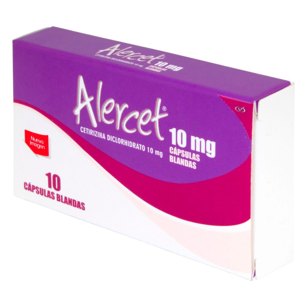 ALERCET 10 MG – CAPSULA BLANDA CAJA X 10 – Farmajunior