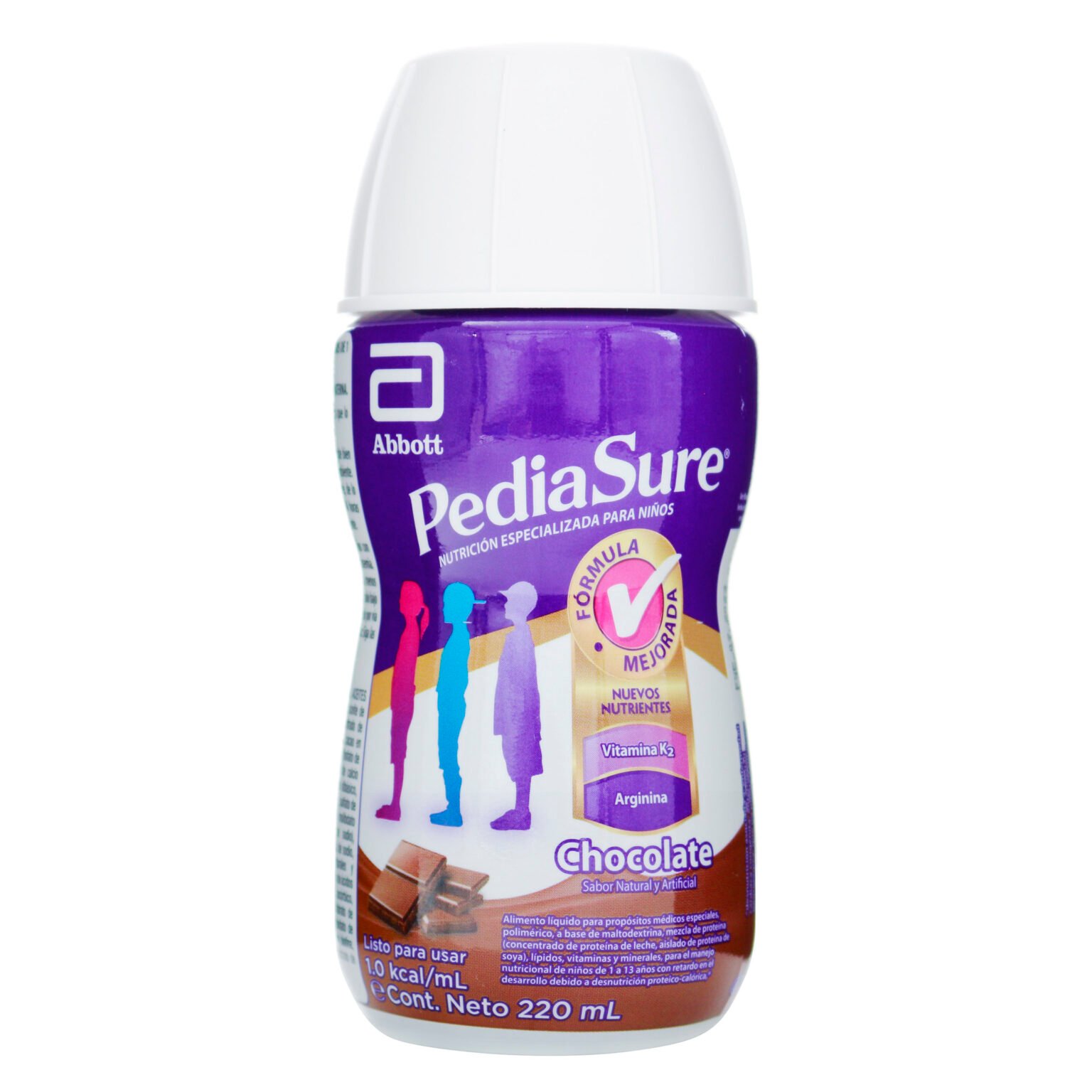 PEDIASURE LIQUIDO MRI CHOCOLATE FCO X 220 ML – Farmajunior