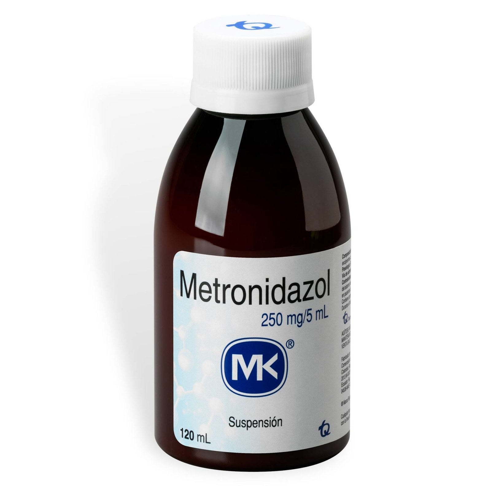 METRONIDAZOL 250 MG SUSPENSION MK FCO X 120 ML – Farmajunior