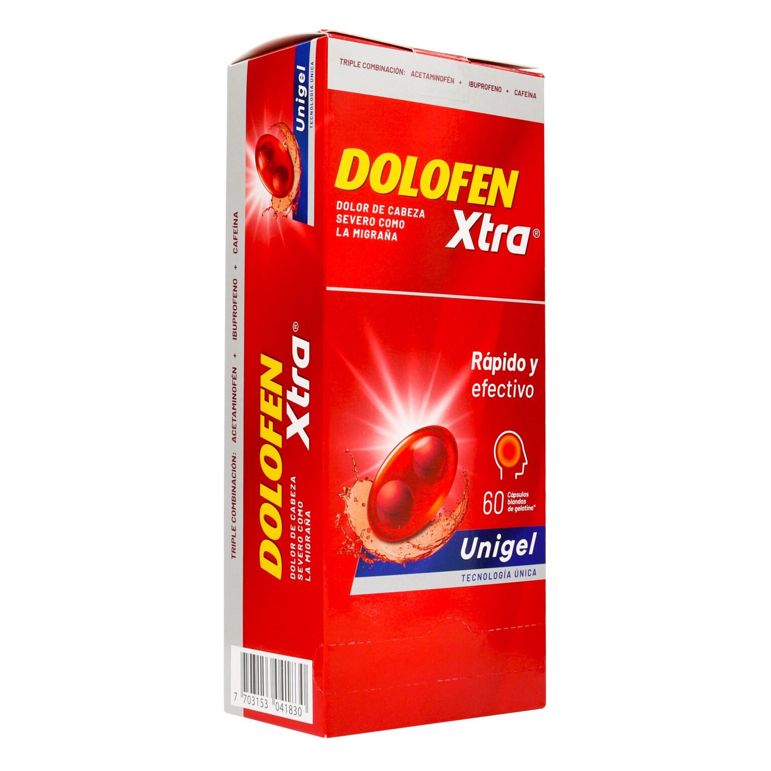 DOLOFEN XTRA 60 CAPSULAS UNIGEL****** BLISTER X 4 CAP – Farmajunior