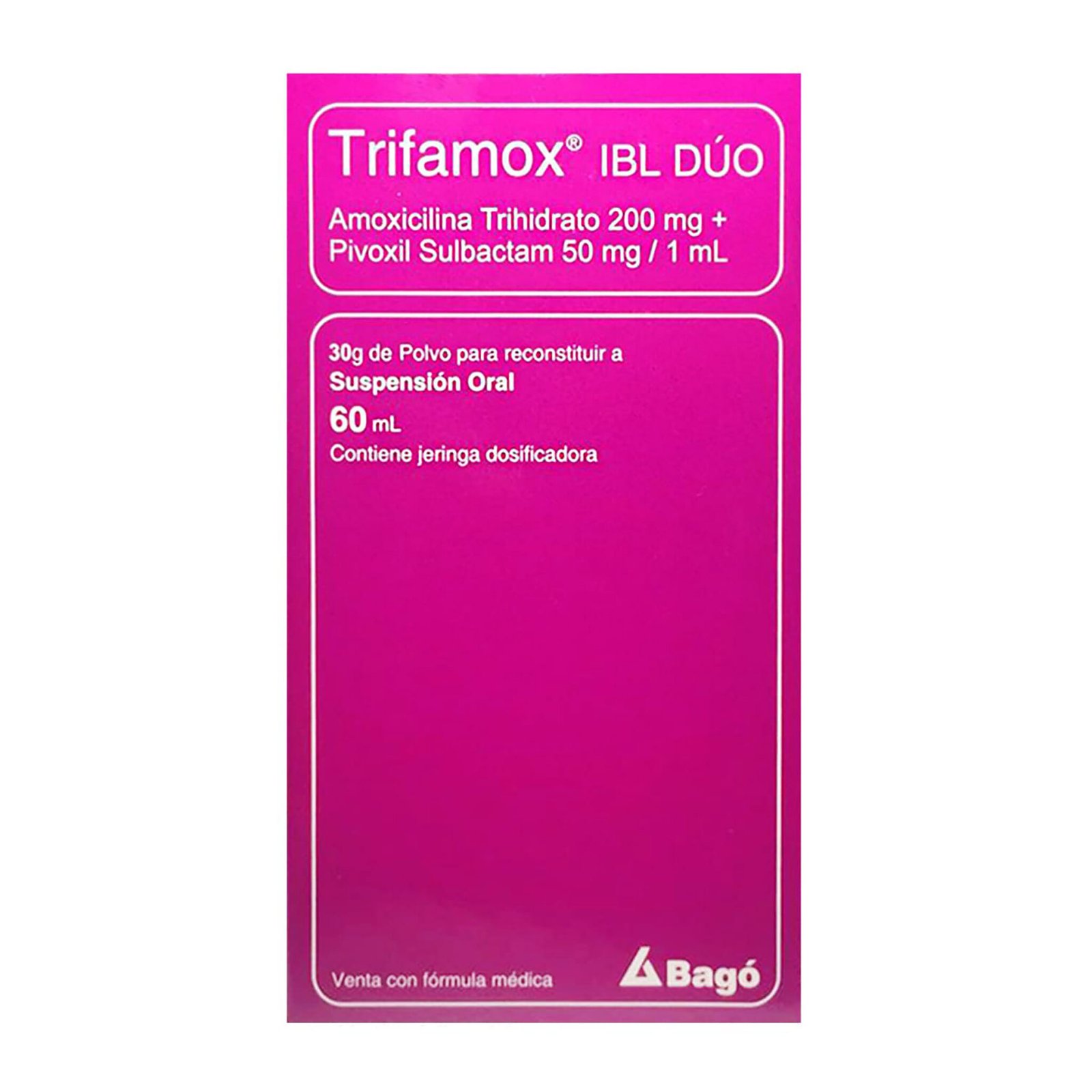 TRIFAMOX IBL DUO – SUSPENSION ORAL FCO X 60 ML – Farmajunior