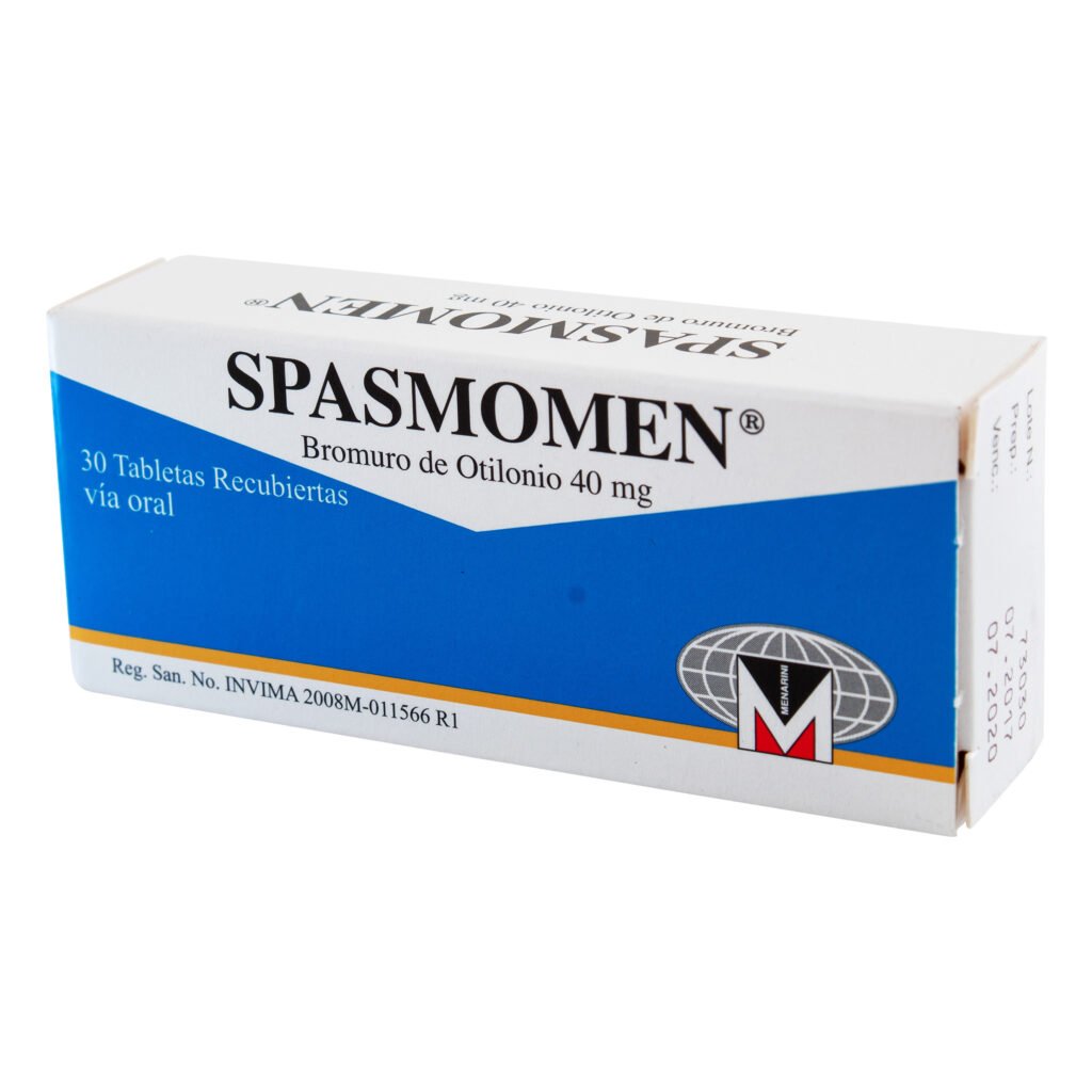 SPASMOMEN BROMURO DE OTILONIO 40MG CAJA X 30 TBS – Farmajunior