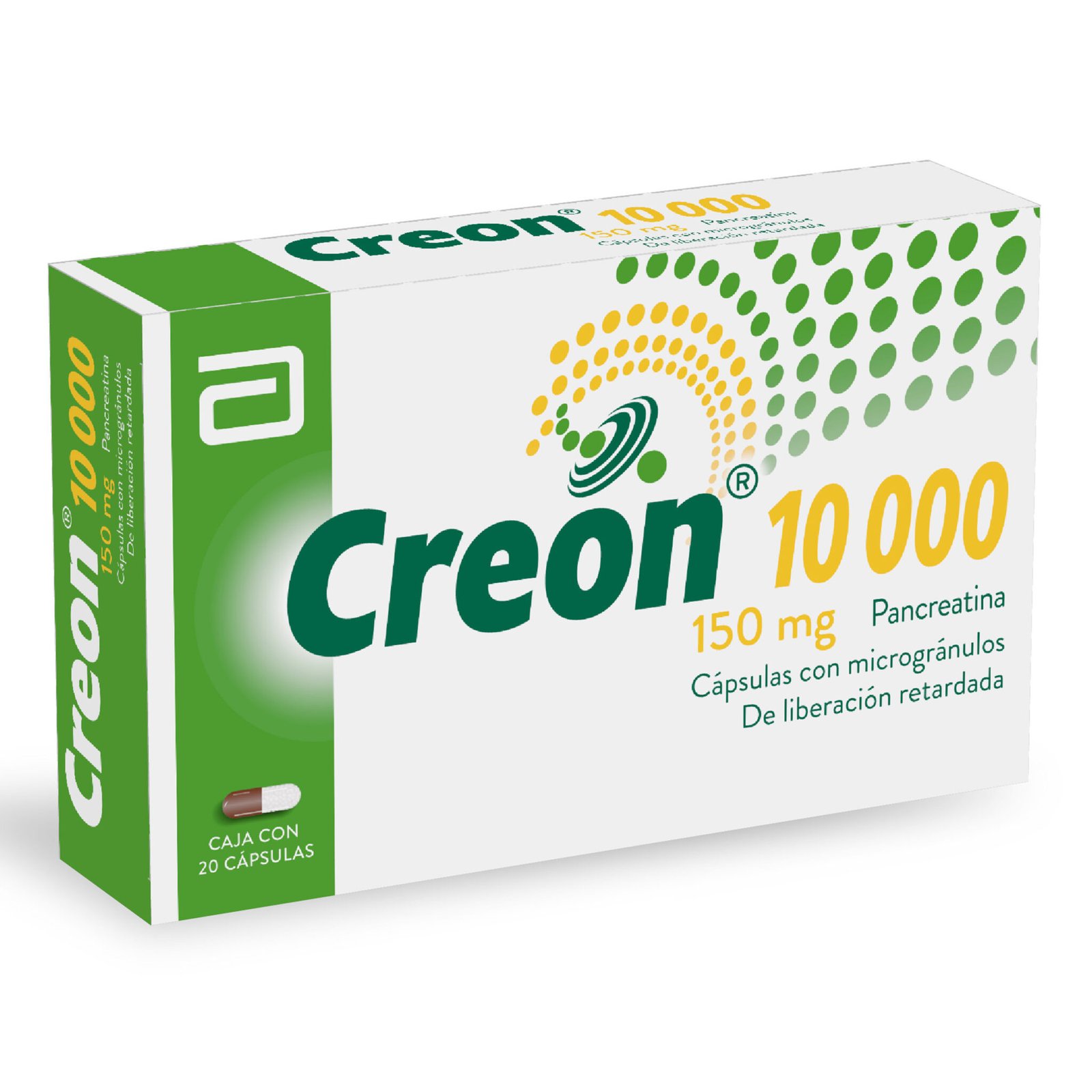 CREON 10000 CAJA X 20 CAPS – Farmajunior